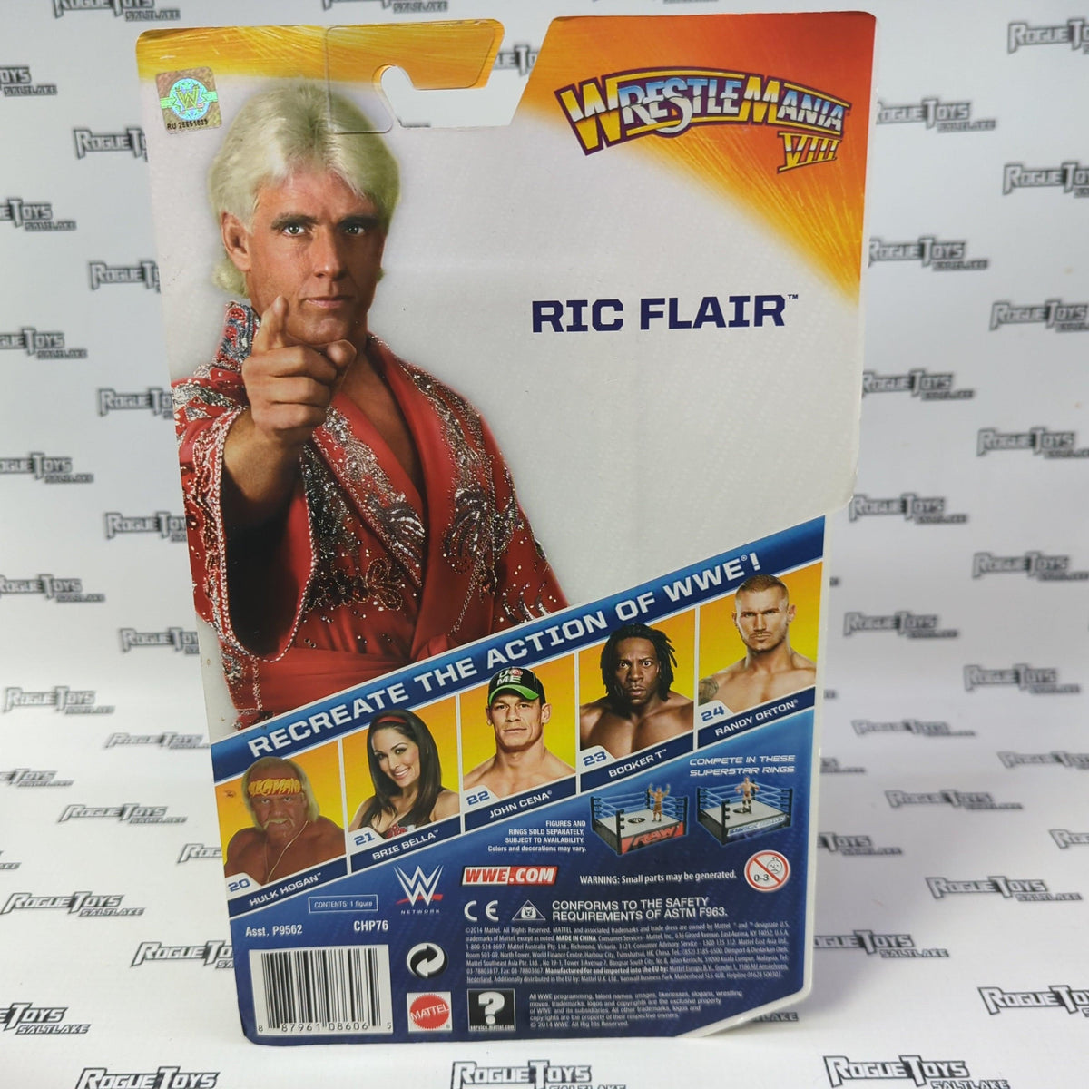 Mattel WWE WrestleMania Heritage Series Superstar #19 Ric Flair| Rogue Toys