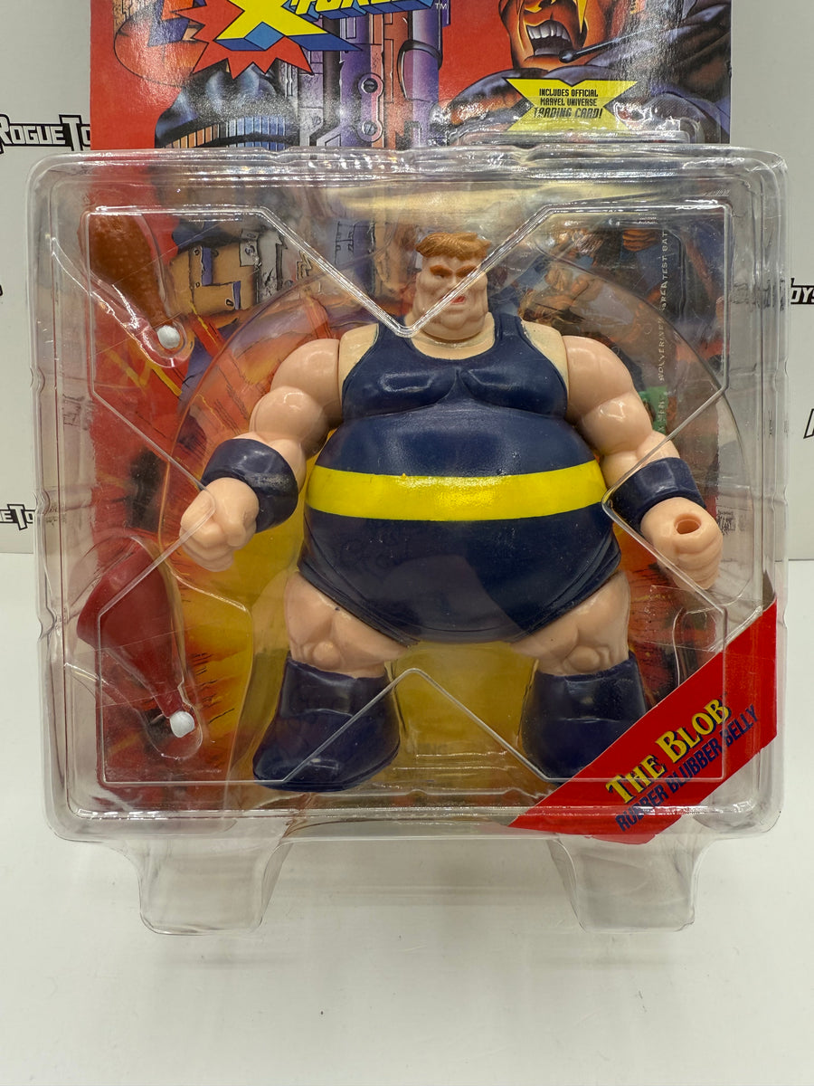 ToyBiz Marvel Comics X-Men X-Force The Blob (Rubber Blubber Belly)| Rogue Toys