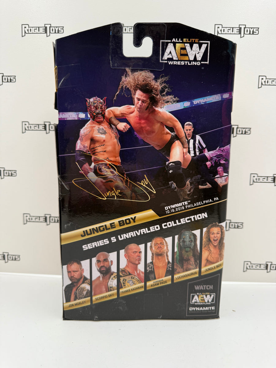 Jazwares AEW Unrivaled Collection Series 5 Jungle Boy #42| Rogue Toys