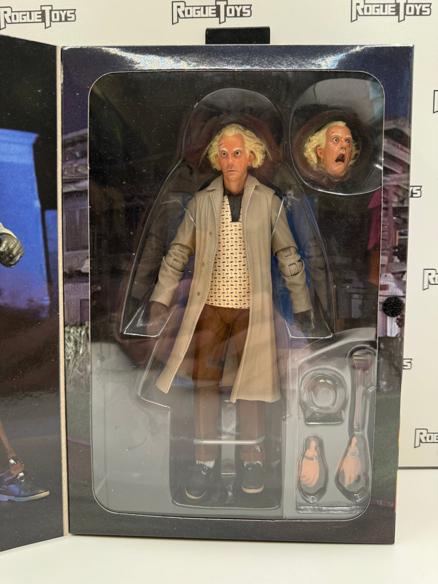 NECA Reel Toys Back to the Future 35th Anniversary Ultimate ‘Doc’ Brow| Rogue Toys