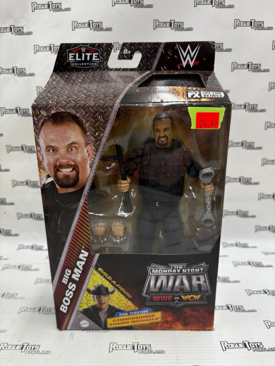Mattel WW Elite Collection The Monday Night War WWE vs WCW The Big Bos| Rogue Toys