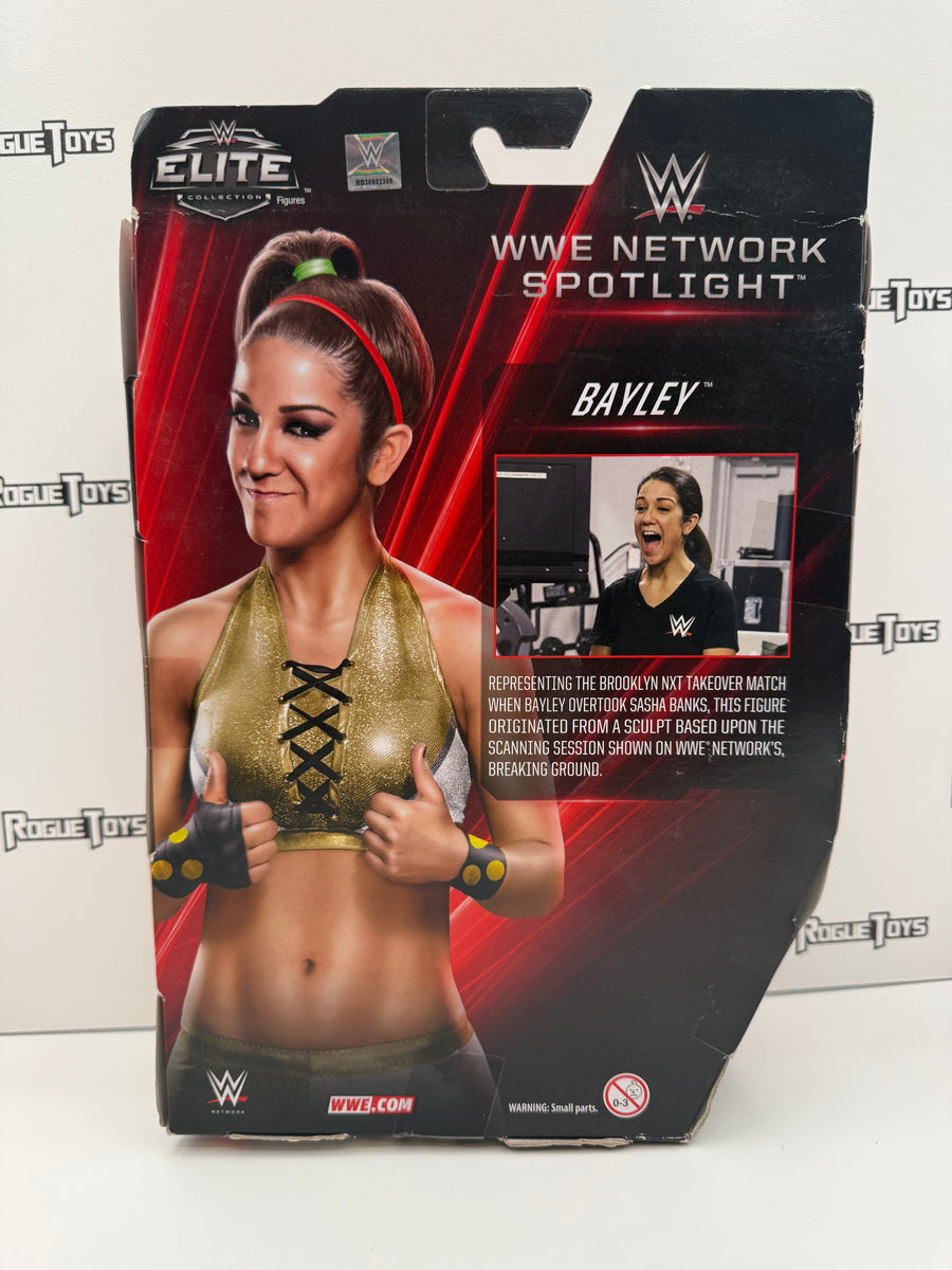 Mattel WWE Elite Collection Network Spotlight Series 1 Bayley (Toys ‘R| Rogue Toys