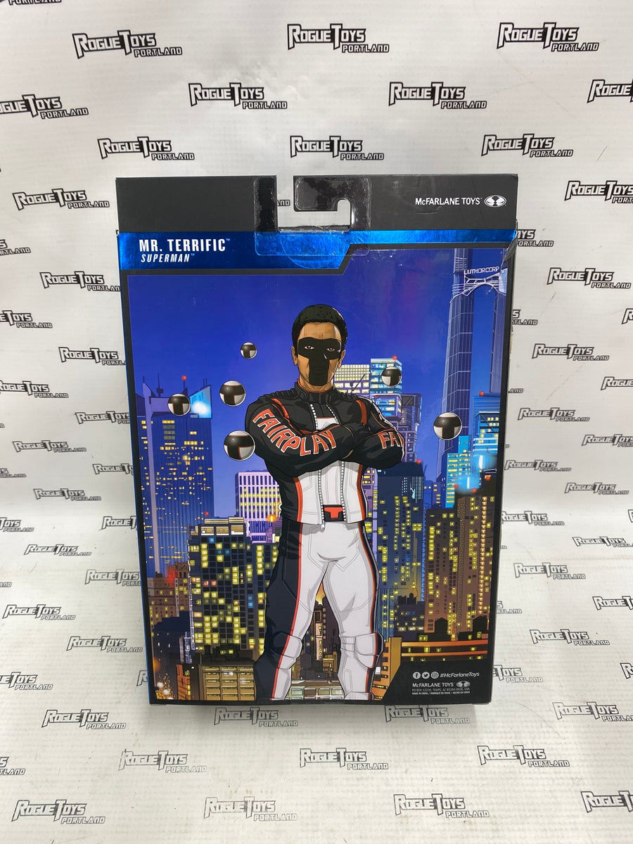 McFarlane DC Multiverse Platinum Edition Mr. Terrific (Open Box)| Rogue ...