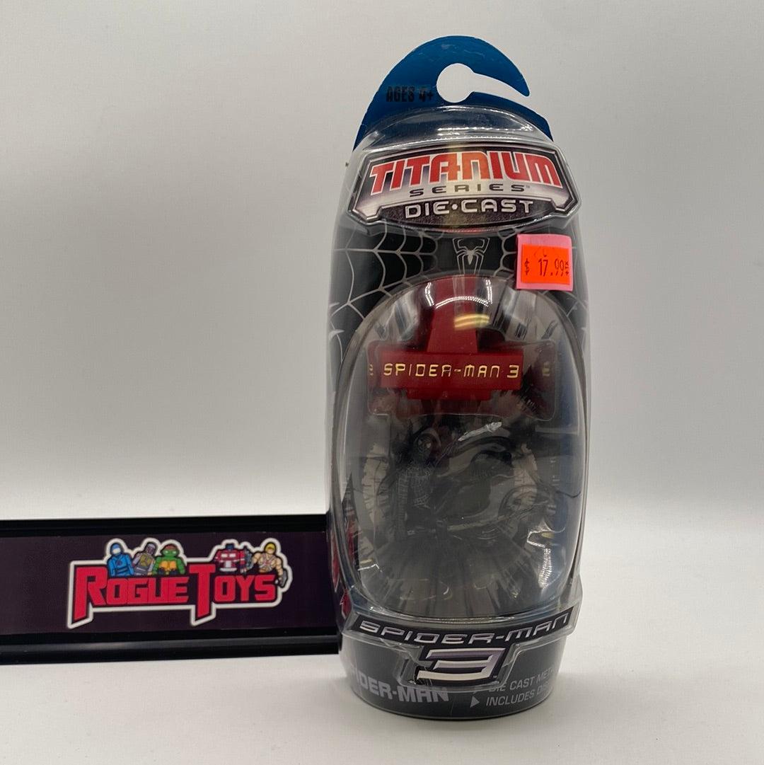 Hasbro Marvel Titanium Series Spider-Man 3 Spider-Man Die Cast Metal ...