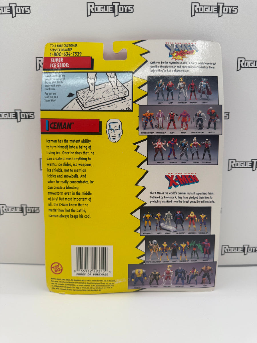 ToyBiz Marvel Comics X-Men Iceman| Rogue Toys