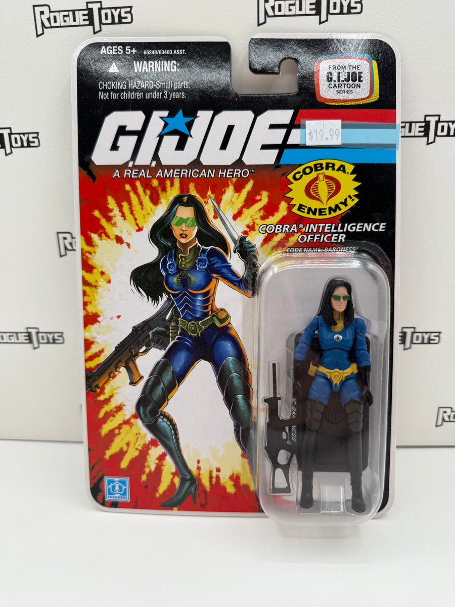 Hasbro G.I. Joe A Real American Hero (ARAH) Cartoon Series Cobra Enemy ...