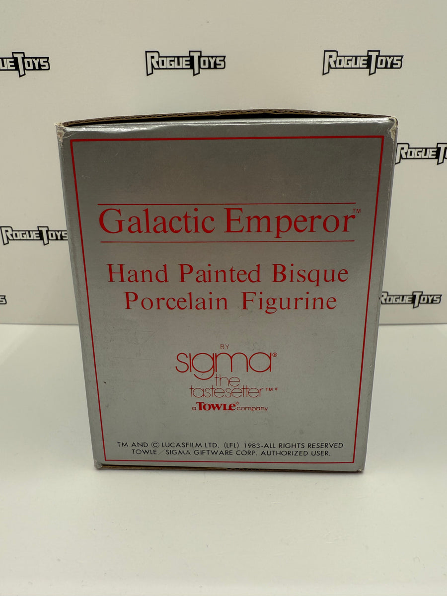 Sigma Star Wars: Return of the Jedi Galactic Emperor Hand Painted Bisq ...