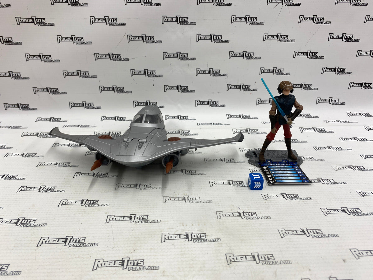 Star Wars Clone Wars Naboo Star Skiff w/Anakin Skywalker| Rogue Toys
