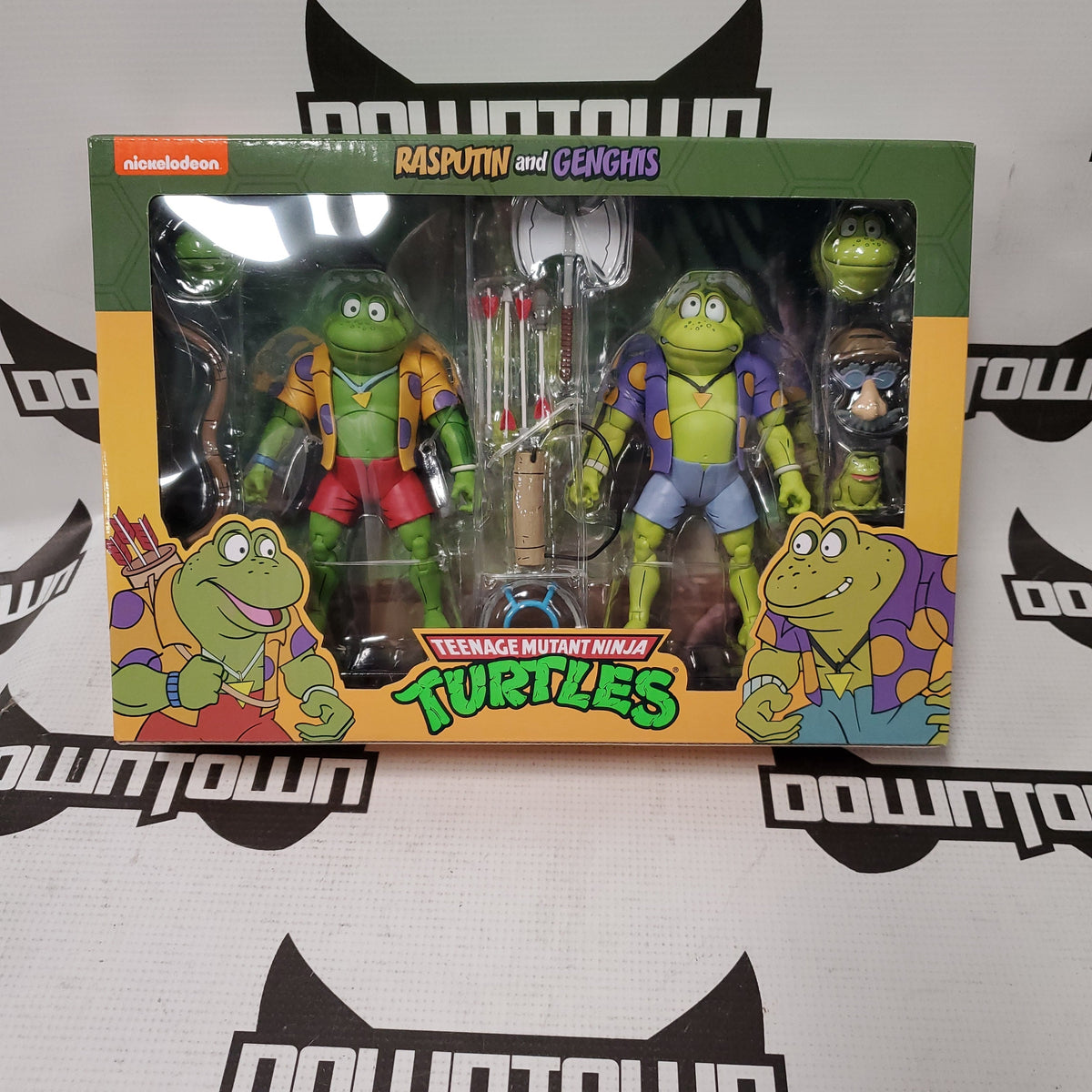 NECA Teenage Mutant Ninja Turtles Rasputin & Genghis| Rogue Toys