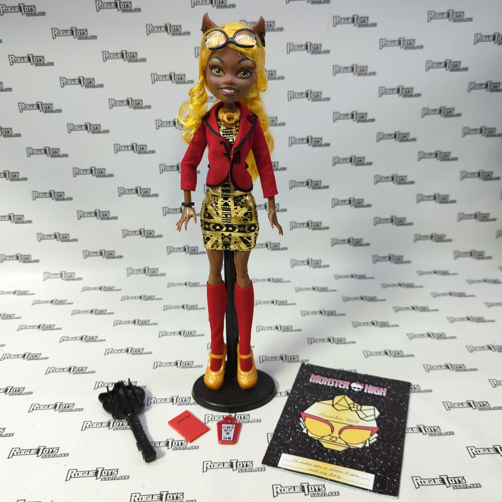 Monster High Frights Camera Action Clawdia Wolf