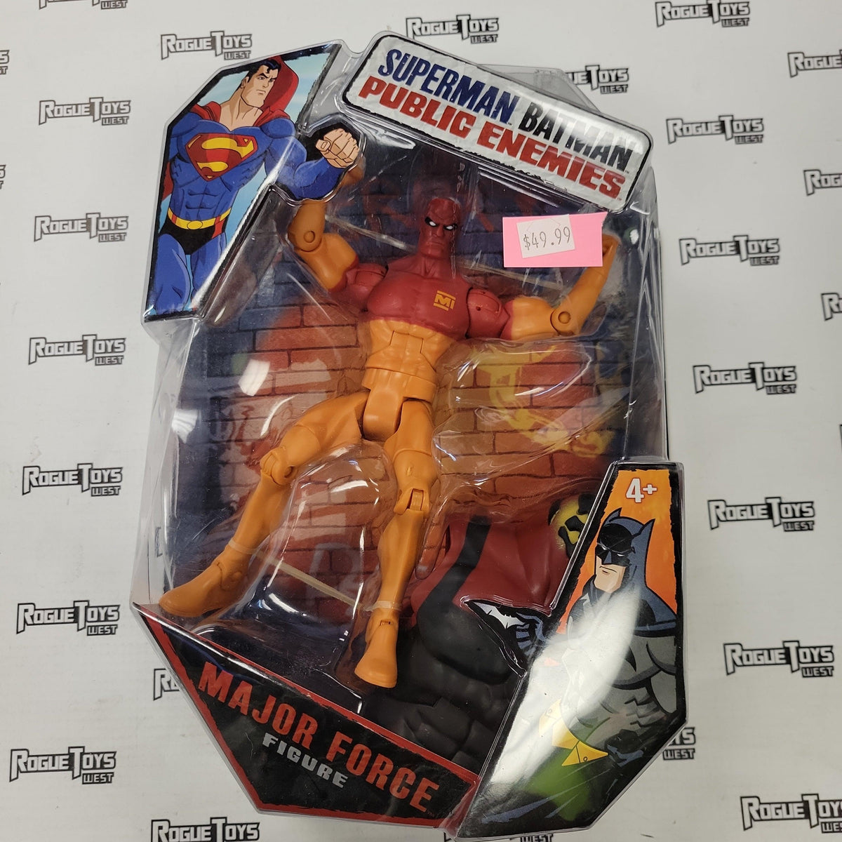 MATTEL Superman & Batman: Public Enemies, Major Force| Rogue Toys