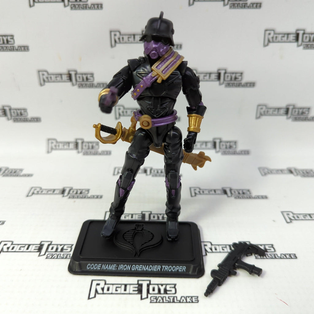 Hasbro g.i. joe iron grenadier command set iron grenadier trooper