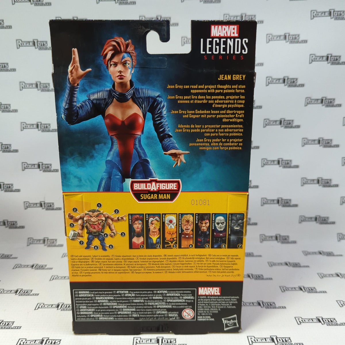Hasbro Marvel Legends Series Jean Grey (Sugar Man BAF Wave)| Rogue Toys