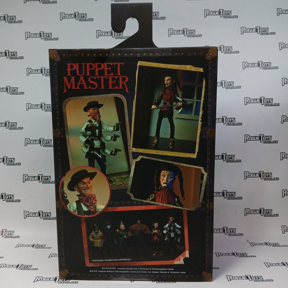 Neca Puppet Master Ultimate Six Shooter & Jester| Rogue Toys