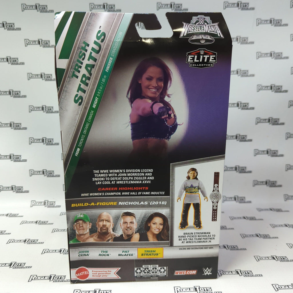 Mattel wwe elite collection wrestlemania xl series trish stratus ...