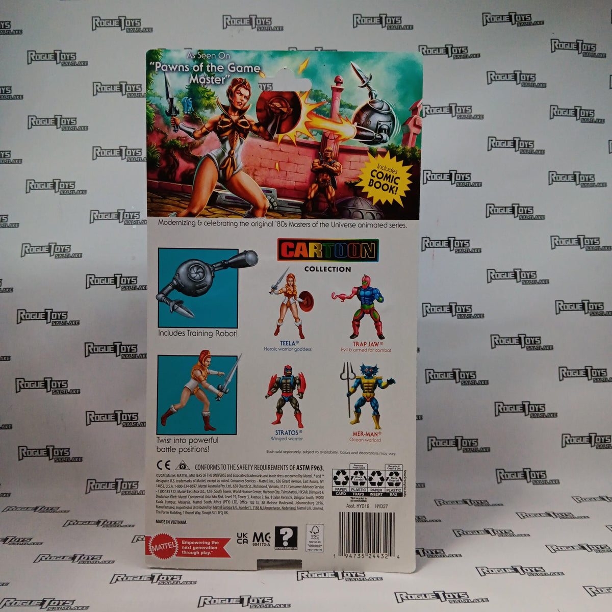 Mattel Masters Of The Universe Origins Cartoon Collection Teela| Rogue Toys