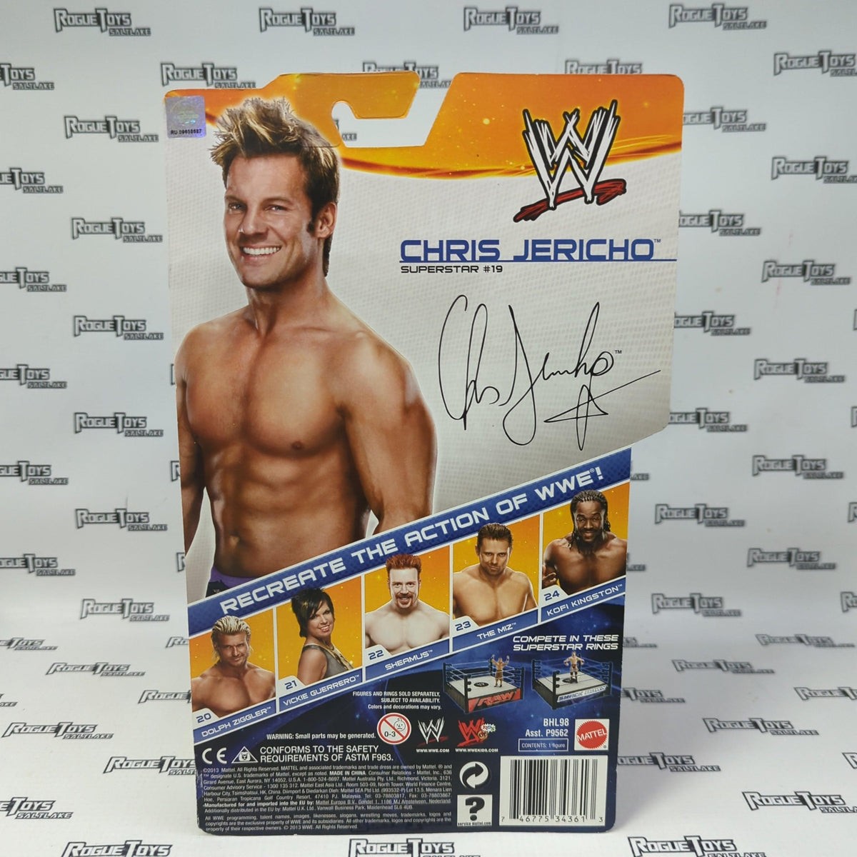 Mattel WWE Superstar #19 Chris Jericho| Rogue Toys