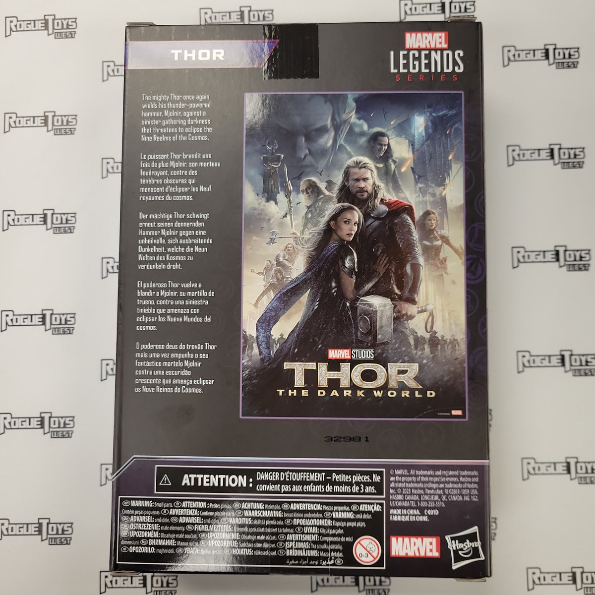 HASBRO Marvel Legends, The Infinity Saga, Thor (Thor: The Dark World ...