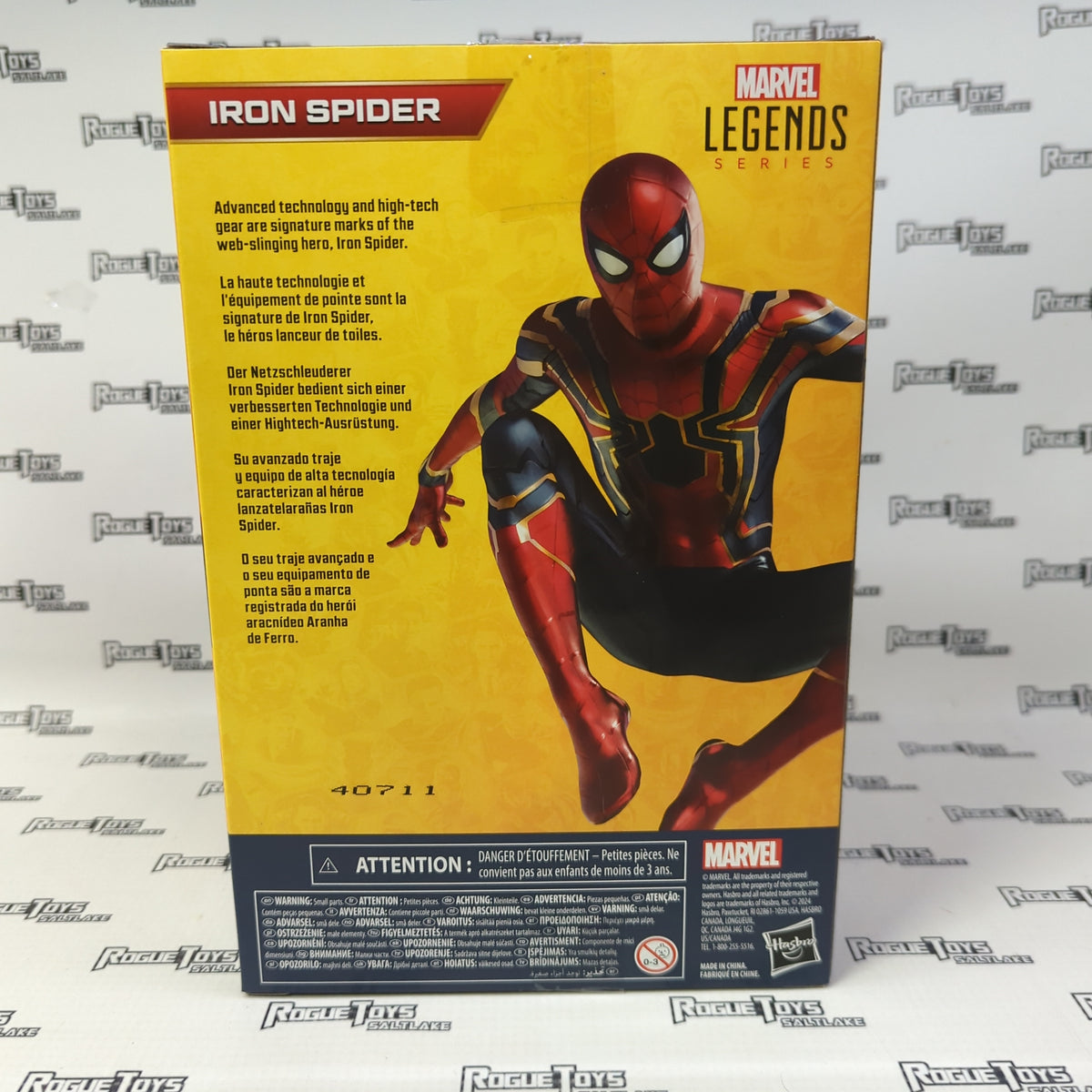 Hasbro Marvel Legends Series Marvel Studios Iron Spider| Rogue Toys