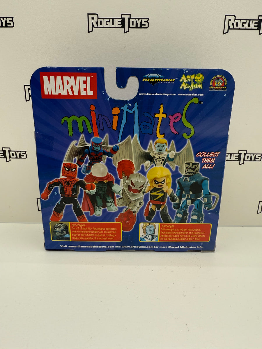 Diamond Select Toys Marvel Minimates Archangel & Apocalypse Variant 2 ...