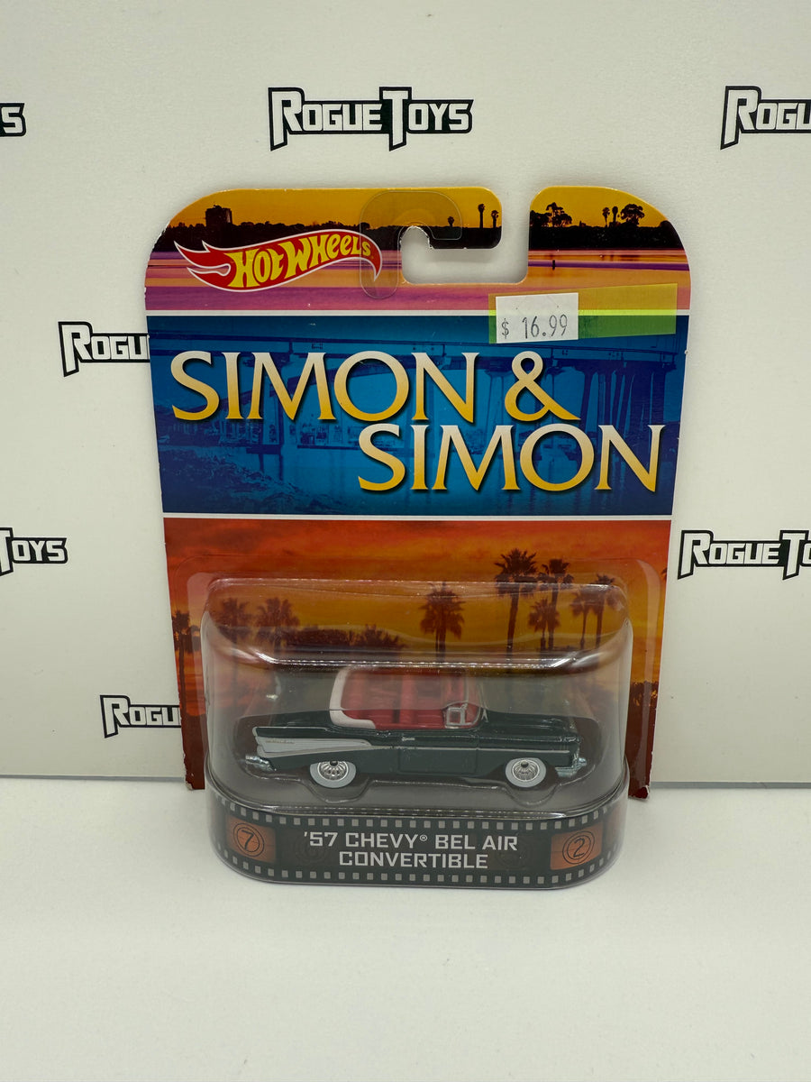 Mattel Hot Wheels Simon & Simon ‘57 Chevy Bel Air Convertible| Rogue Toys