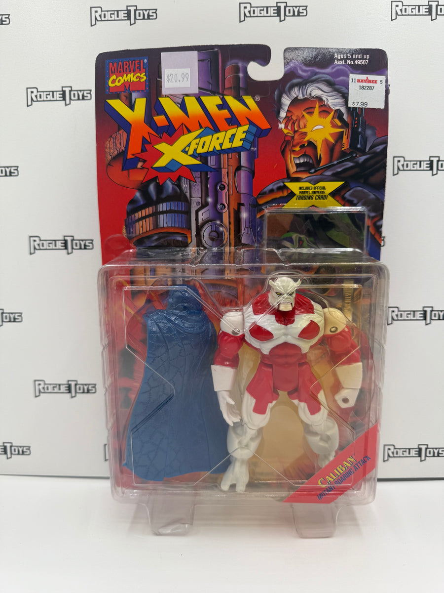ToyBiz Marvel Comics X-Men X-Force Caliban w/ Official Marvel Universe ...