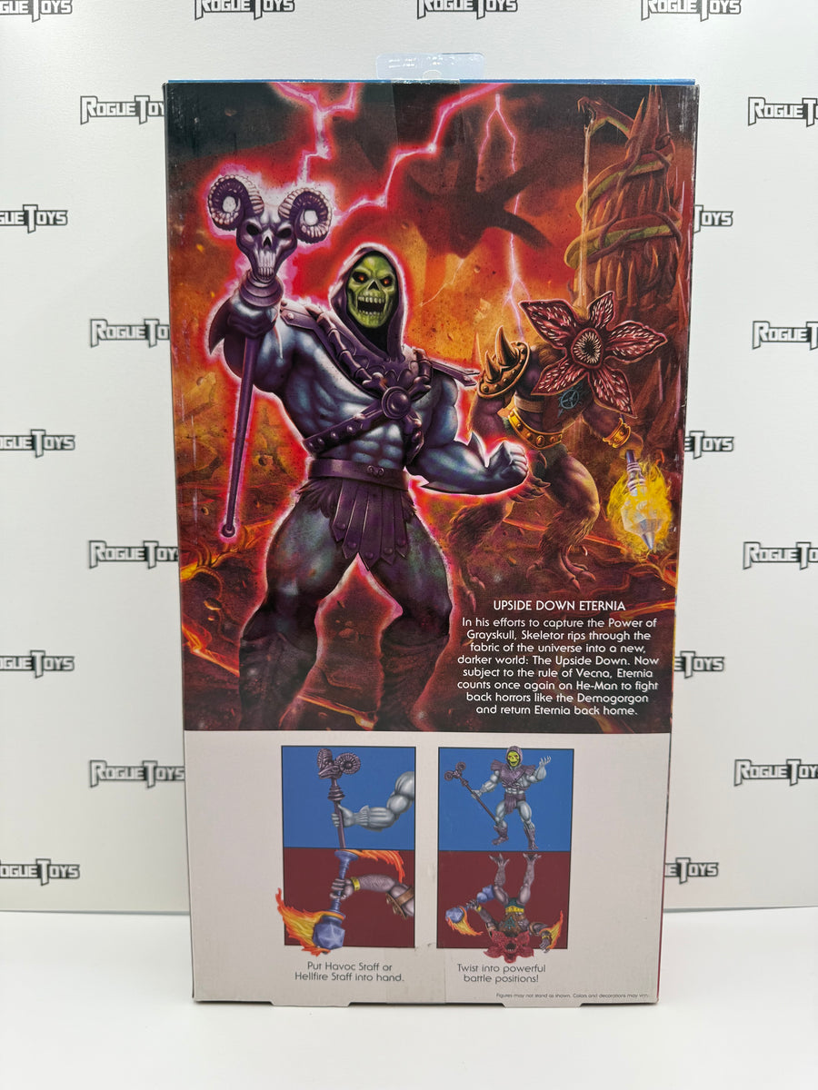 Mattel Masters of the Universe (MOTU) x Stranger Things Skeletor & Dem ...