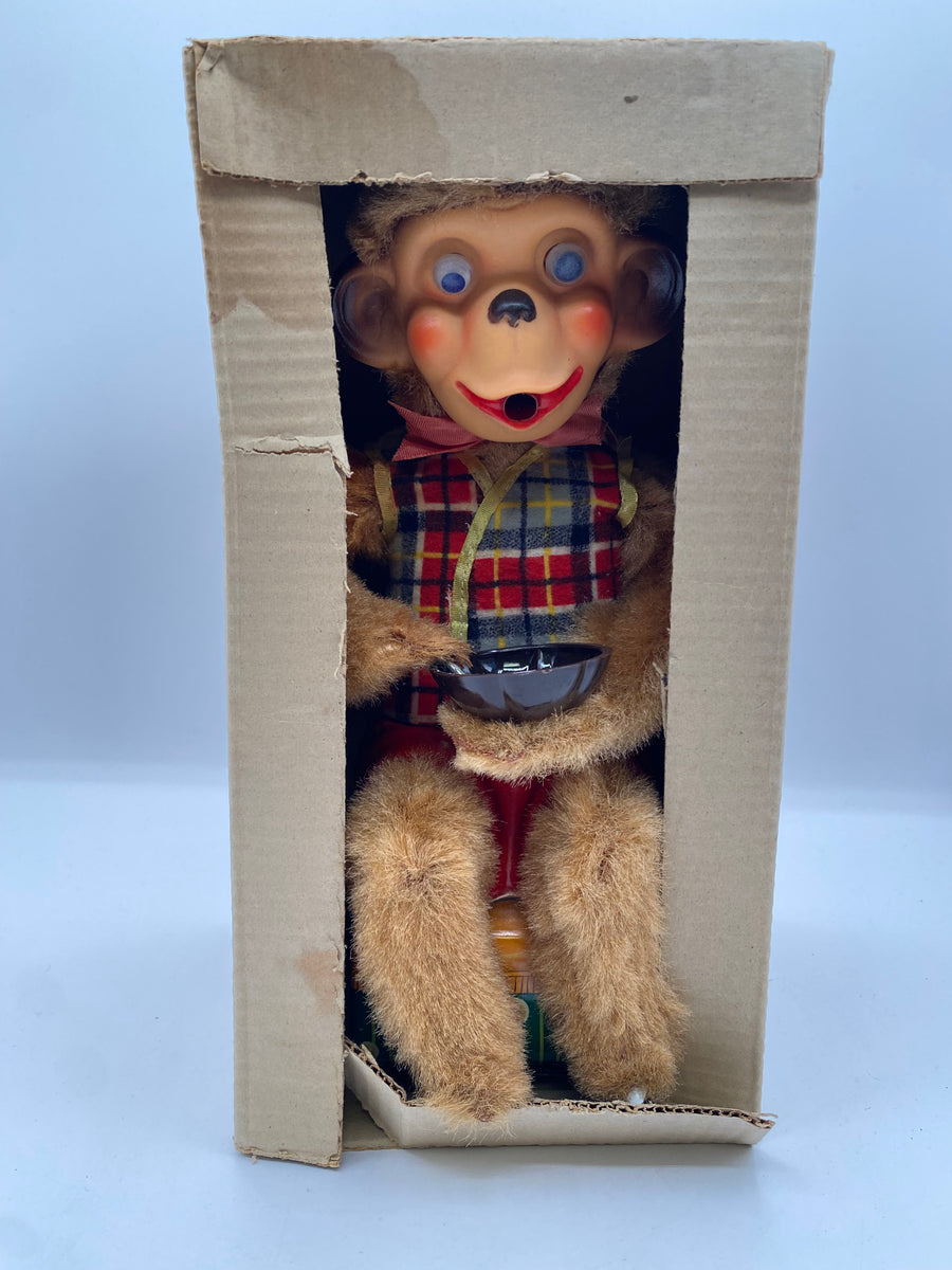 Rock Valley Toy Bubble Blowing Battery Operated Monkey (Not Tested ...