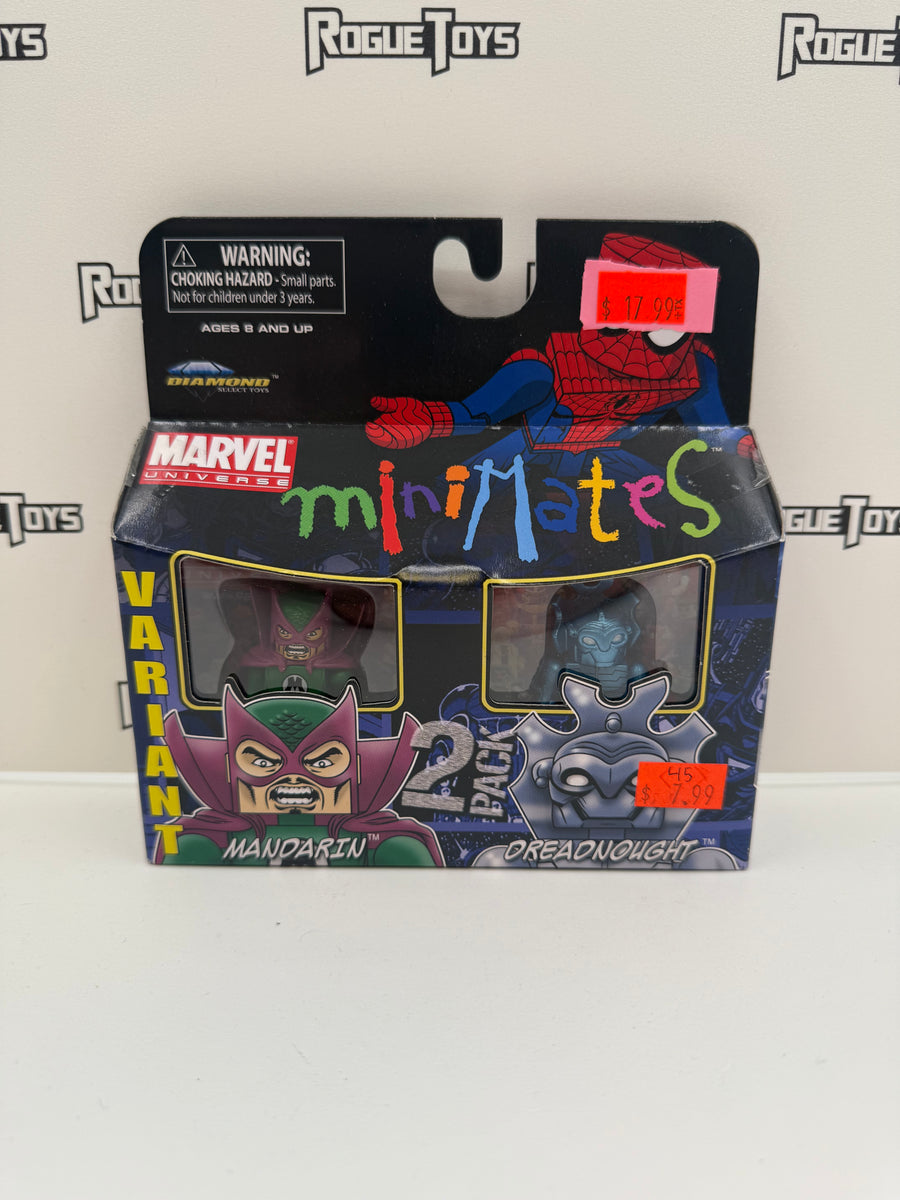 Diamond Select Toys Marvel Universe Minimates Mandarin & Dreadnought V ...