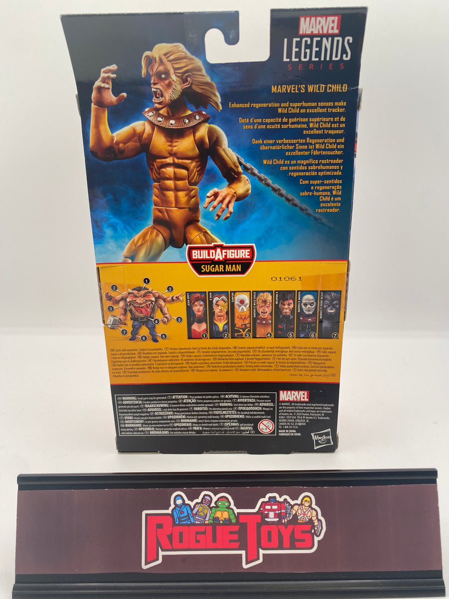 Hasbro Marvel Legends X-Men Marvel’s Wild Child (Sugar Man BAF Wave ...