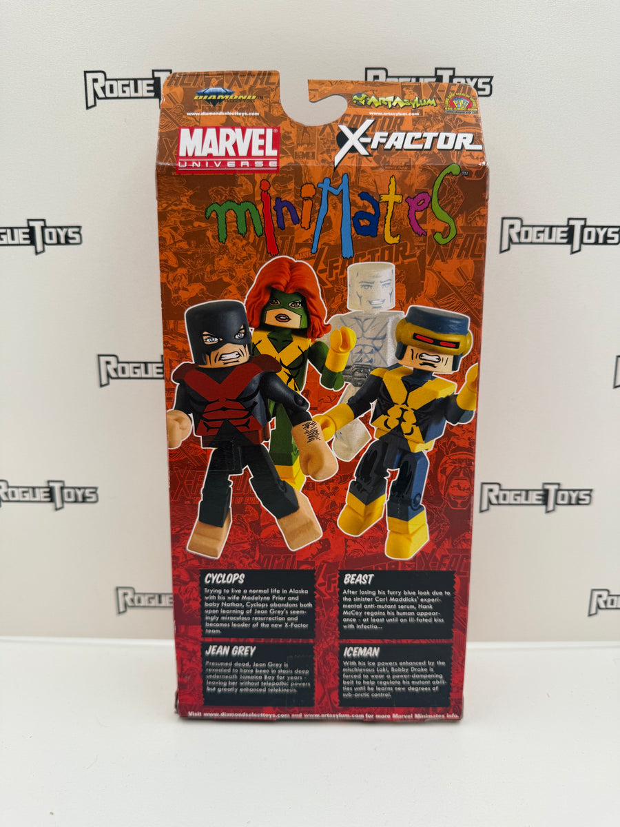 Diamond Select Toys Marvel Universe Minimates X-Factor Cyclops / Beast ...