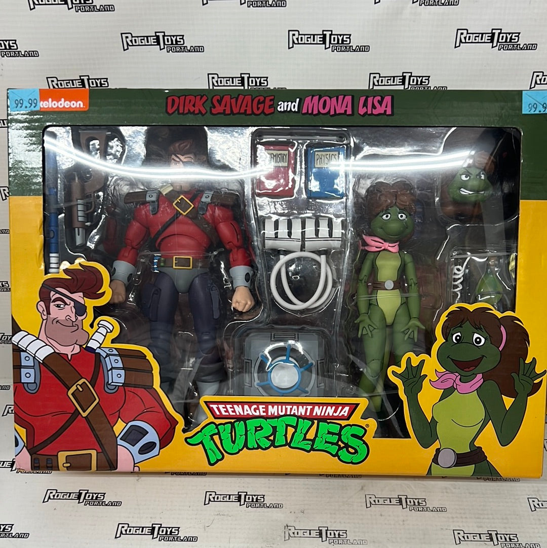 NECA TMNT Dirk Savage & Mona Lisa| Rogue Toys