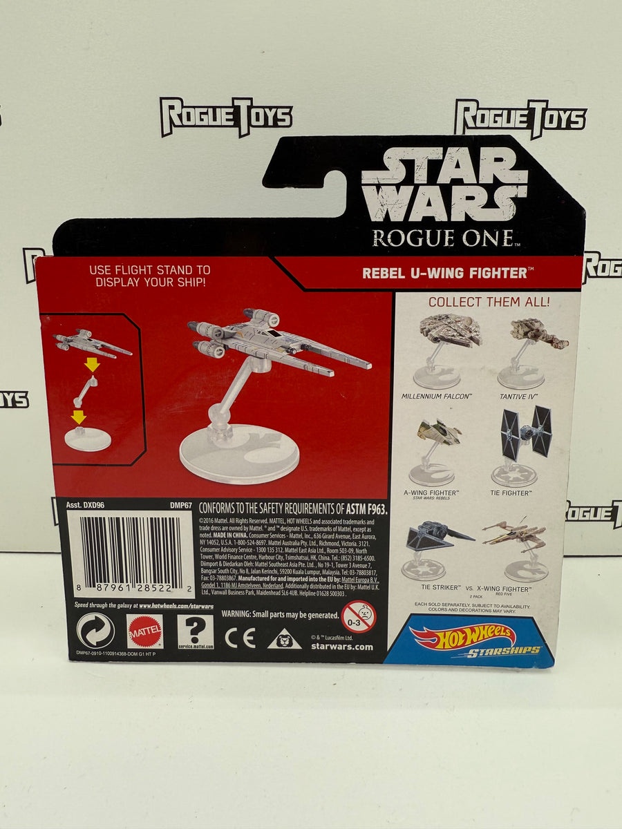 Mattel Hot Wheels Starships Star Wars: Rogue One Rebel U-Wing Fighter ...