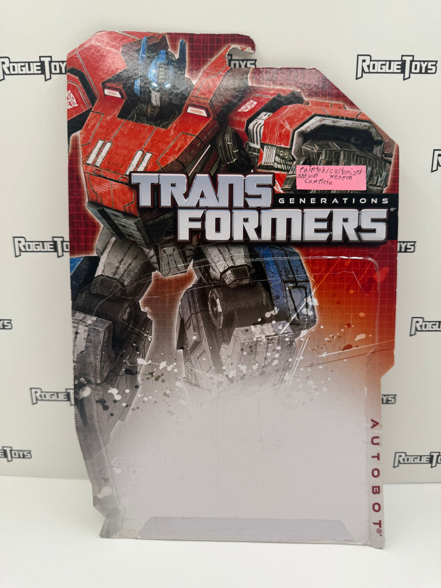 Hasbro Transformers Generations Deluxe Class Fall of Cybertron Autobot ...