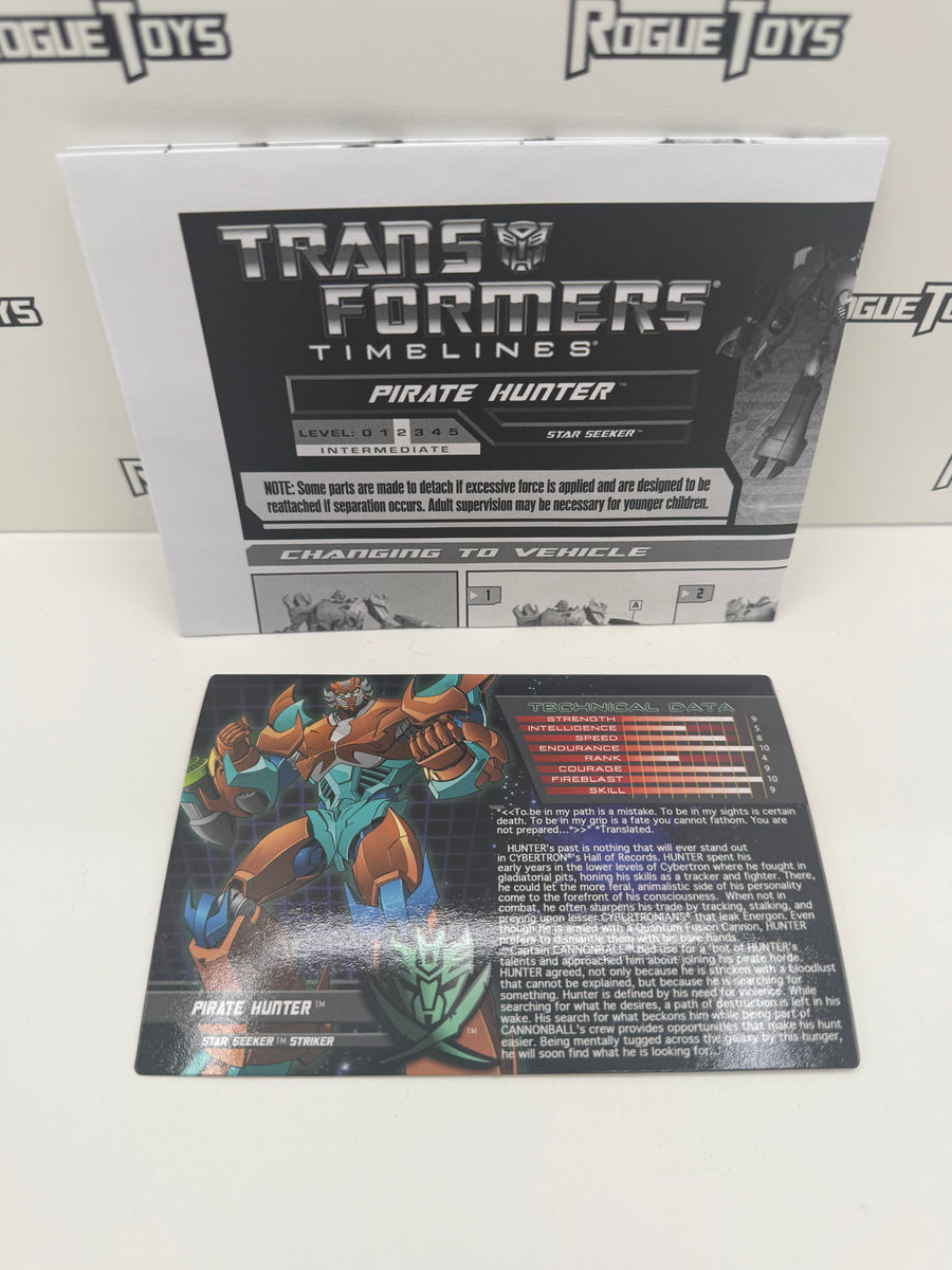 Hasbro Transformers Timelines Decepticon Pirate Hunter (BotCon 2014 ...