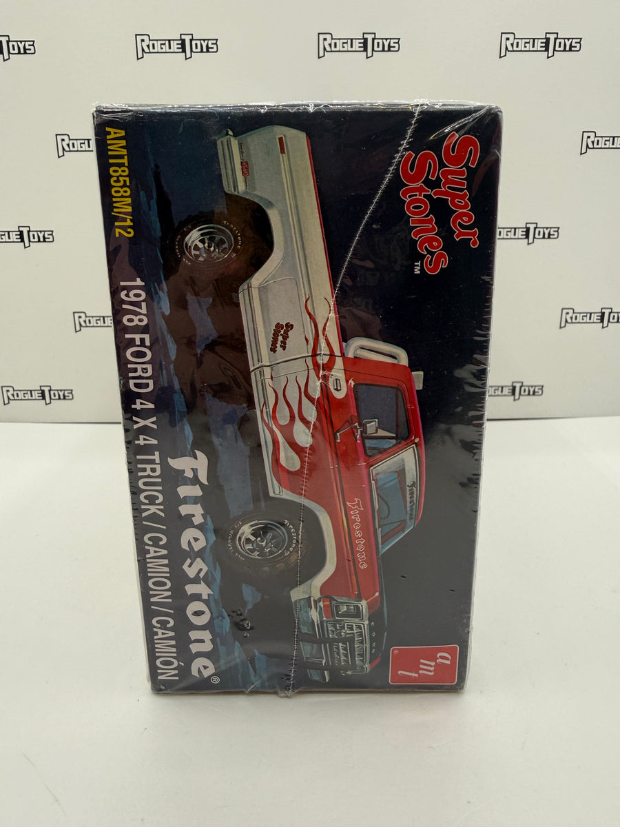 AMT X Firestone Super Stones 1978 Ford 4x4 Truck 1/25 Scale Plastic Mo ...