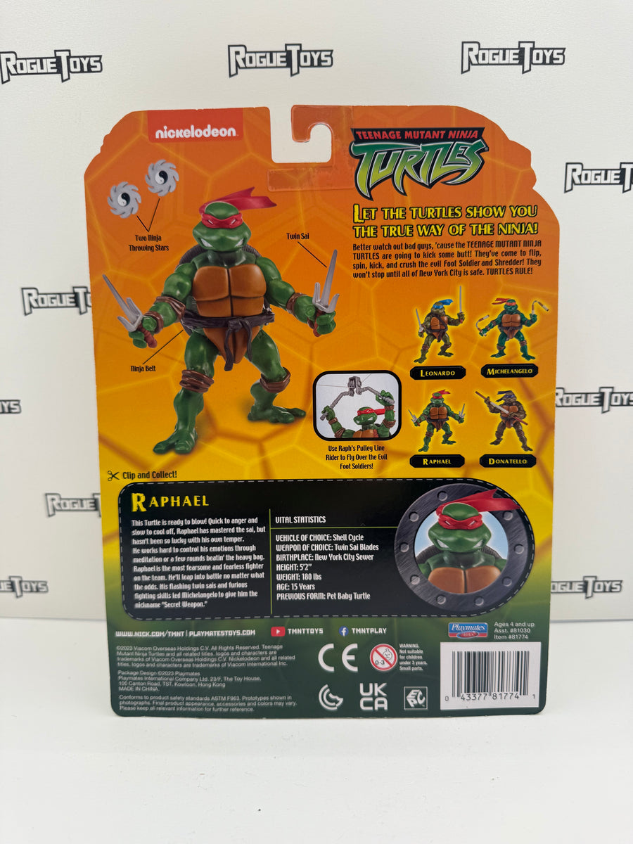 Playmates Nickelodeon Teenage Mutant Ninja Turtles Raphael| Rogue Toys