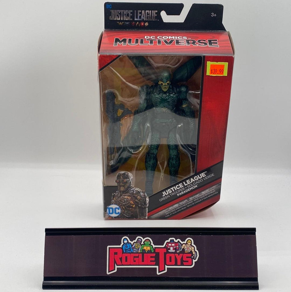 Mattel dc comics multiverse justice league green trooper parademon