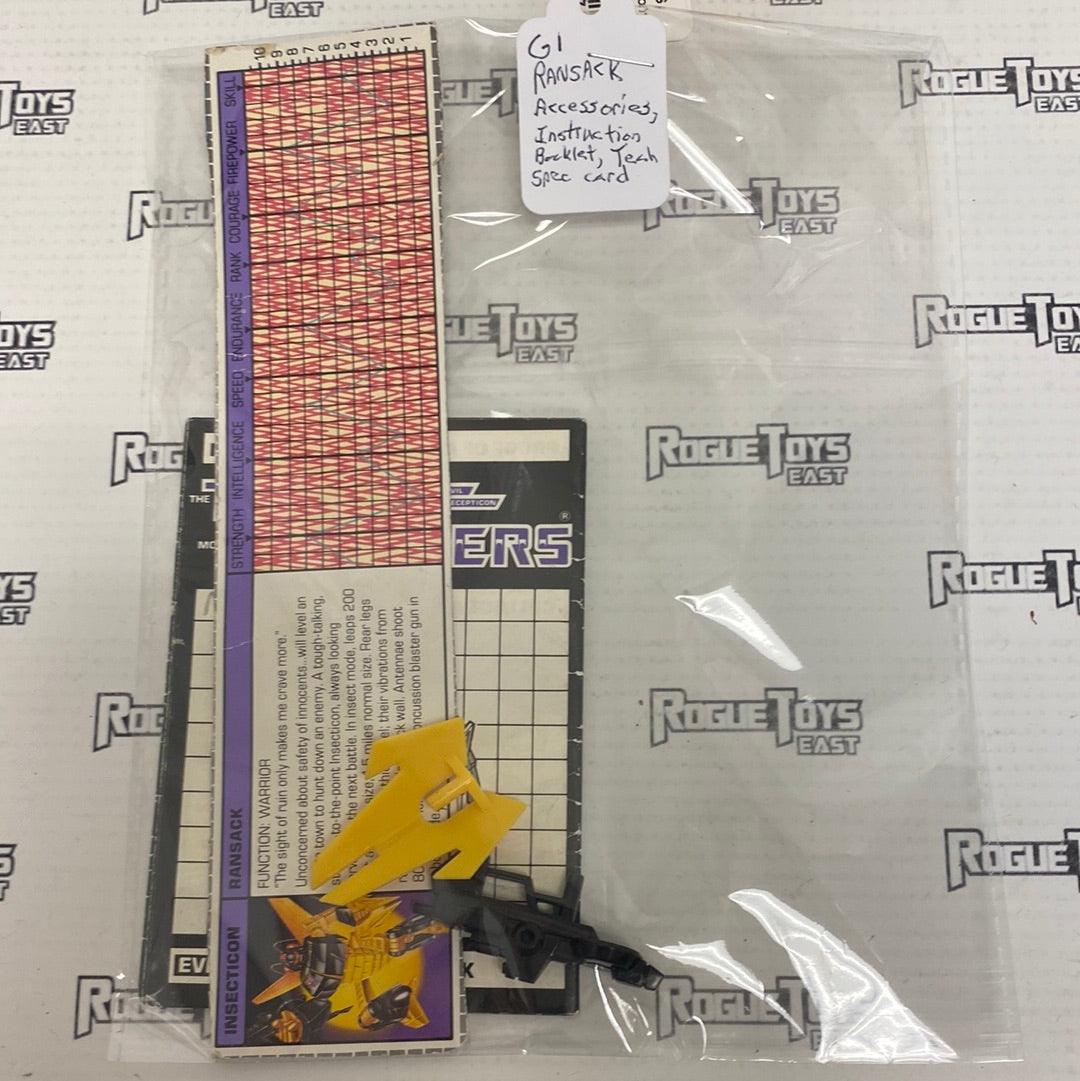 Hasbro 1985 Vintage G1 Transformers Ransack (Complete)| Rogue Toys