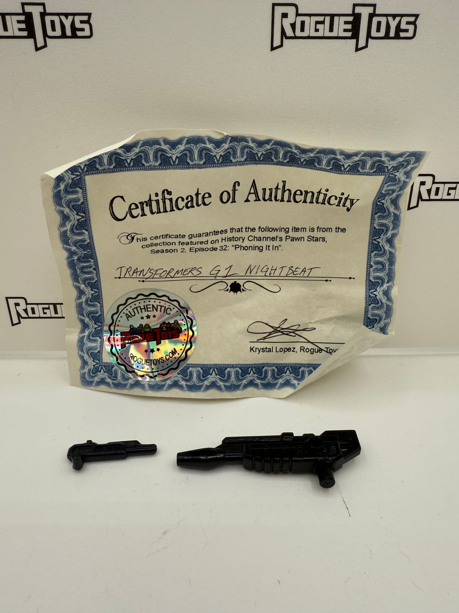 Hasbro Transformers G1 Headmasters Autobot Nightbeat| Rogue Toys