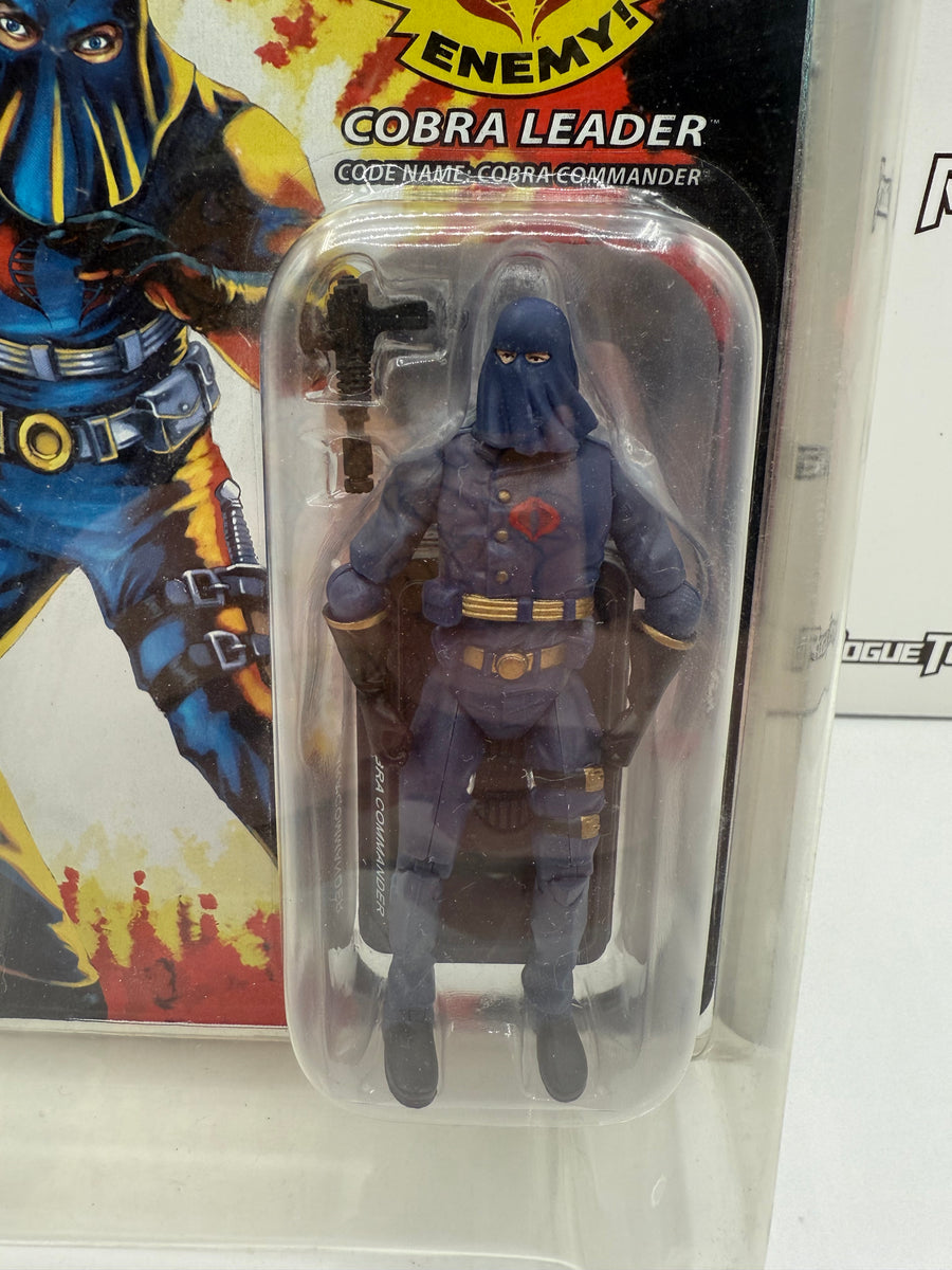 Hasbro G.I. Joe 25th Anniversary Cobra Enemy! Cobra Leader Cobra Comma ...