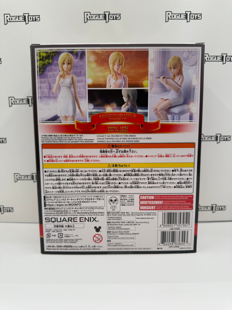 Square Enix Disney Kingdom Hearts III Naminé Bring Arts Action Figure ...