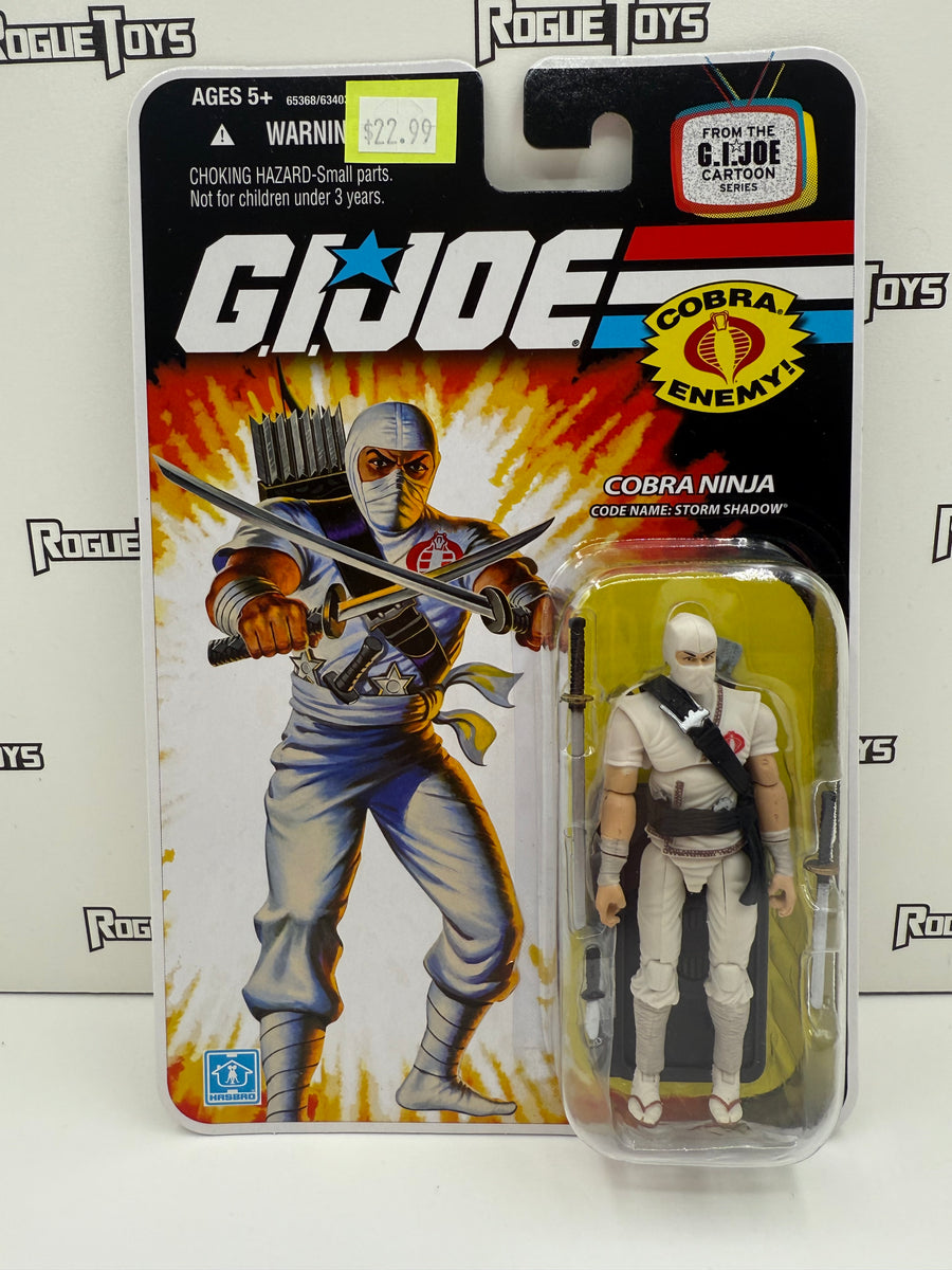 Hasbro G.I. Joe Cartoon Series Cobra Enemy! Cobra Ninja Storm Shadow ...