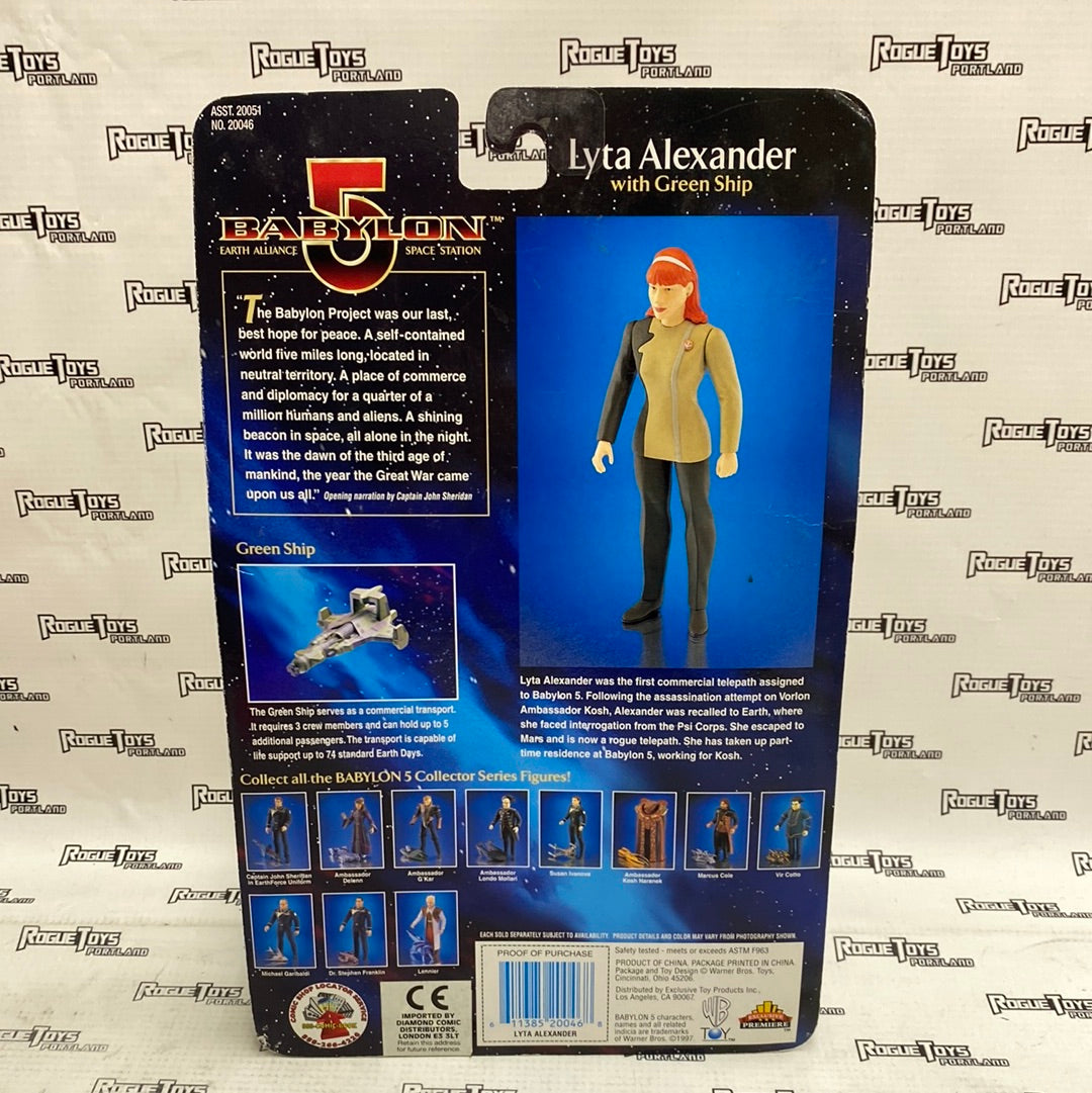 Babylon 5 Lyra Alexander with Green Ship (Previews Exclusive)| Rogue Toys