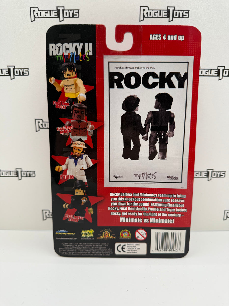 Diamond Select Toys Rocky II Minimates Final Bout Rocky / Final Bout A ...