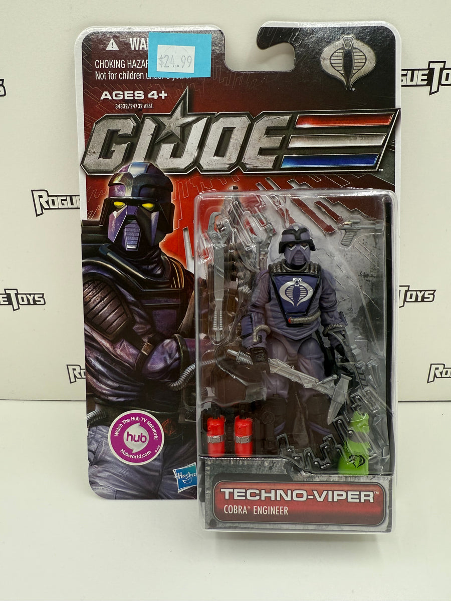 Hasbro G.I. Joe 30th Anniversary Techno-Viper Cobra Engineer| Rogue Toys