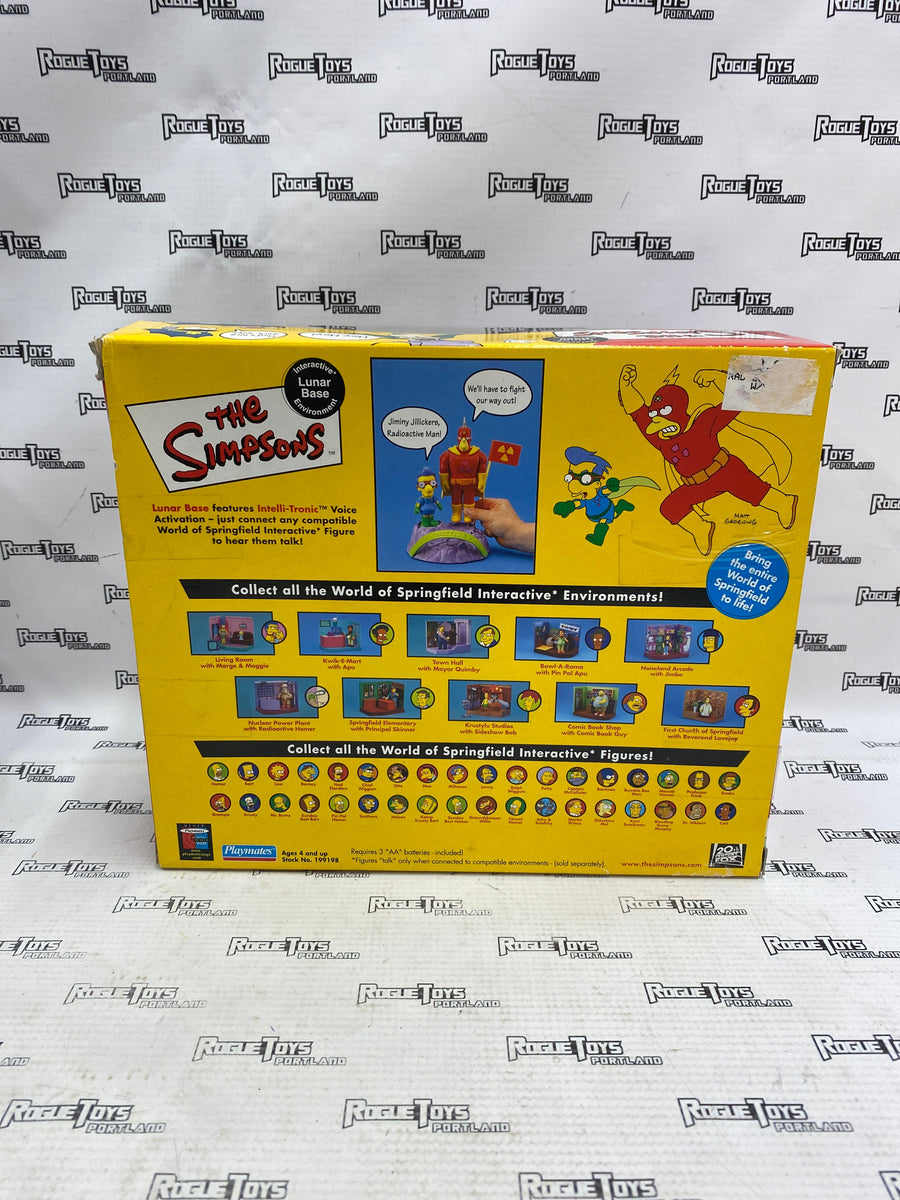 The Simpsons World of Springfield Radioactive Man and Fallout Boy Luna ...