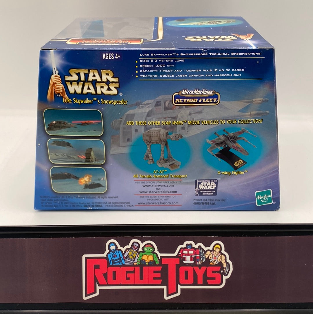 Hasbro Micro Machines Action Fleet Luke Skywalker’s Snowspeeder| Rogue Toys
