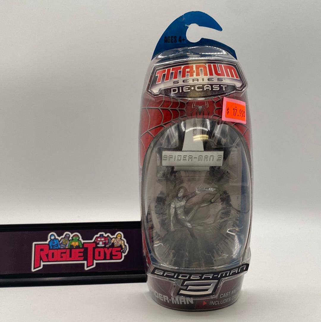 Hasbro Marvel Titanium Series Spider-Man 3 Spider-Man Die Cast Metal ...