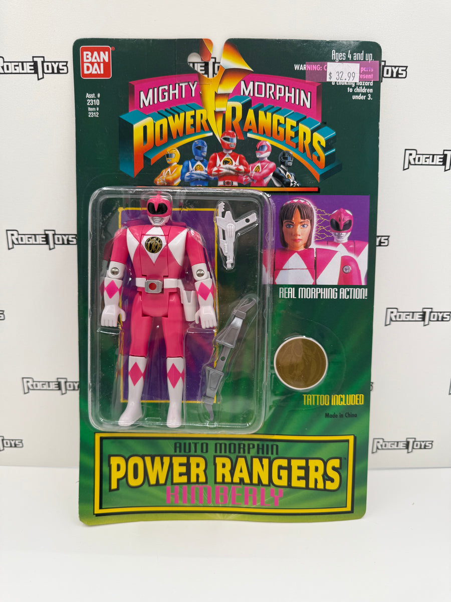 Bandai Mighty Morphin Power Rangers Auto Morphin Power Rangers Kimberl ...